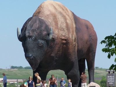 World's Largest Buffalo, Jamestown, United States Tourist Information