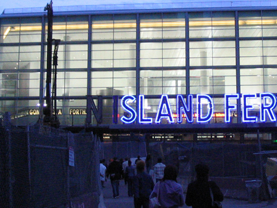 Staten Island Ferry Whitehall Terminal, New York City, United States ...