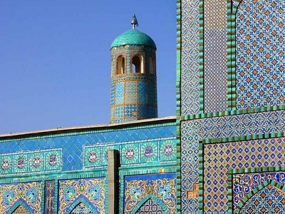 Blue Mosque, Mazar-I-Sharif, Afghanistan Tourist Information
