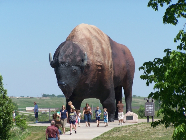 World's Largest Buffalo, Jamestown, United States Tourist Information