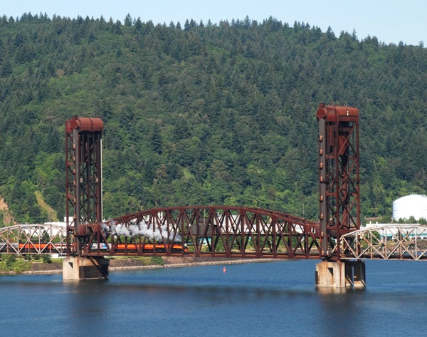 Burlington Northern Railroad Bridge 5.1, Portland, United States ...