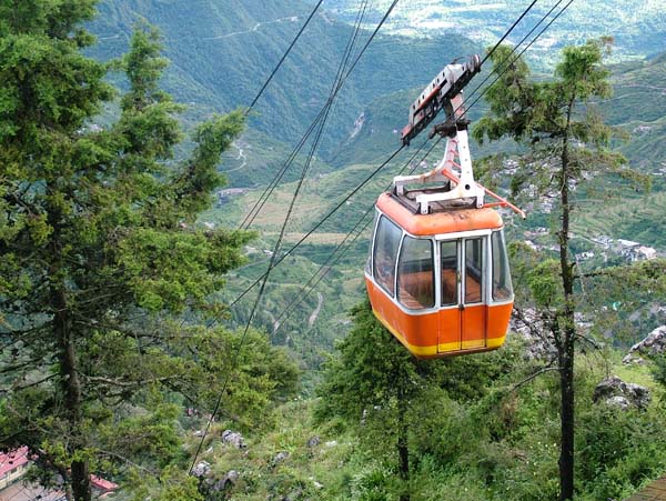 Gun Hill Cable Car, Mussoorie, India Tourist Information