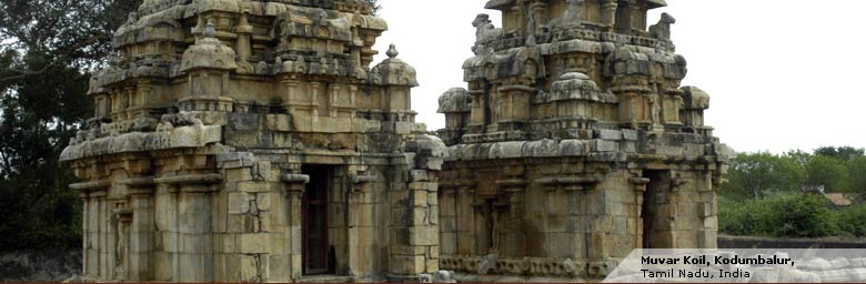 Muvar Koil, Kodumbalur, India Tourist Information