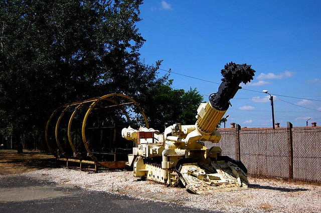 Outdoor Mining Museum of Tatabánya Museum - Industrial Park, Tatabánya ...