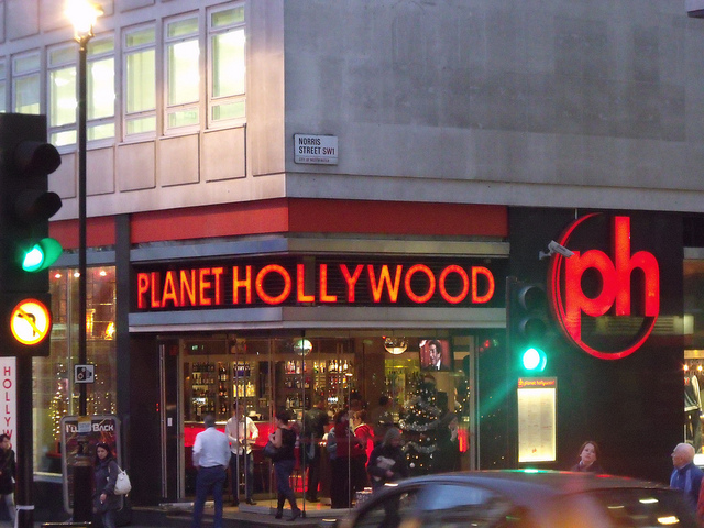 Planet Hollywood, London, England Tourist Information