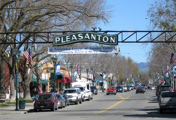 Map of Tourist Attractions in Pleasanton, United States - Touristlink