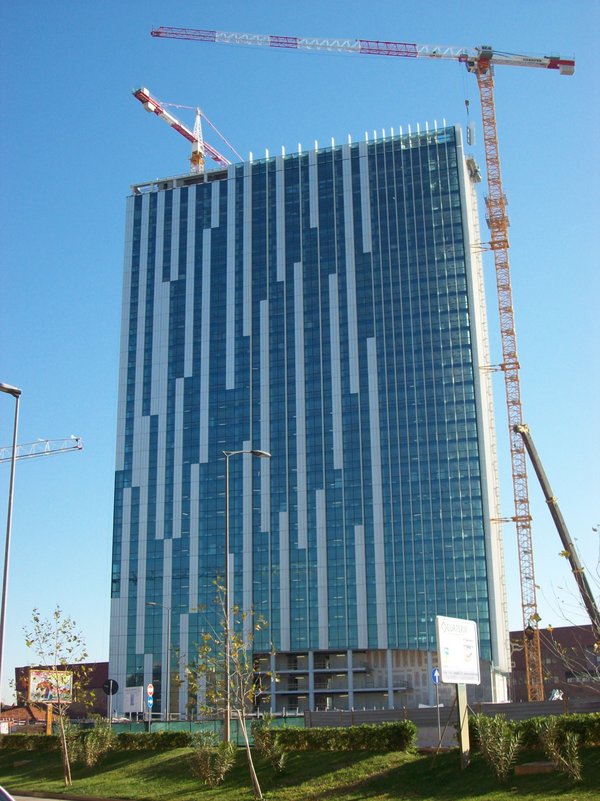 Skyscrapers in Rome, Italy