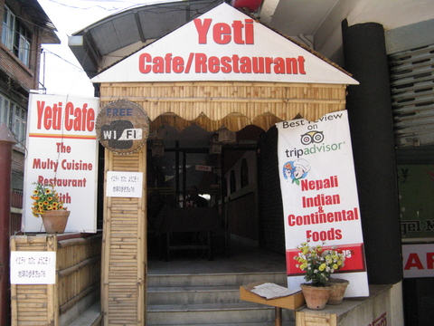 Yeti Cafe Restaurant, Kathmandu, Nepal Tourist Information